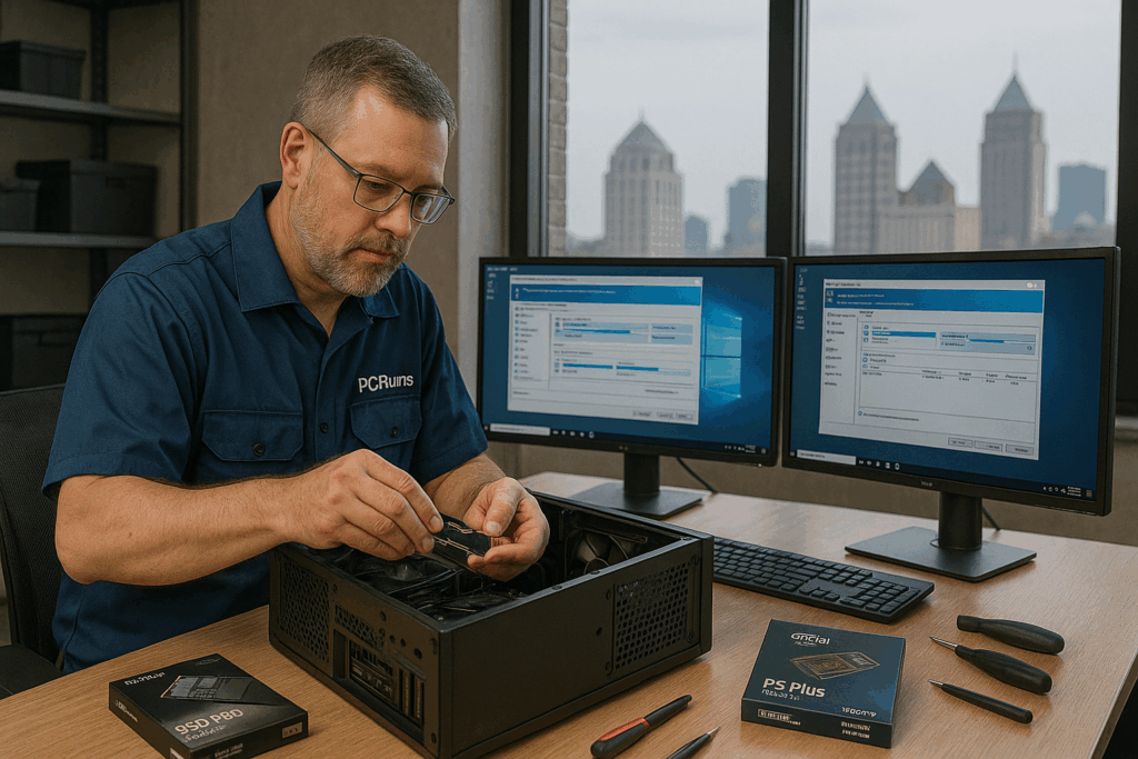 Computer Hardware Repair & Upgrades in Milwaukee | PCRuns